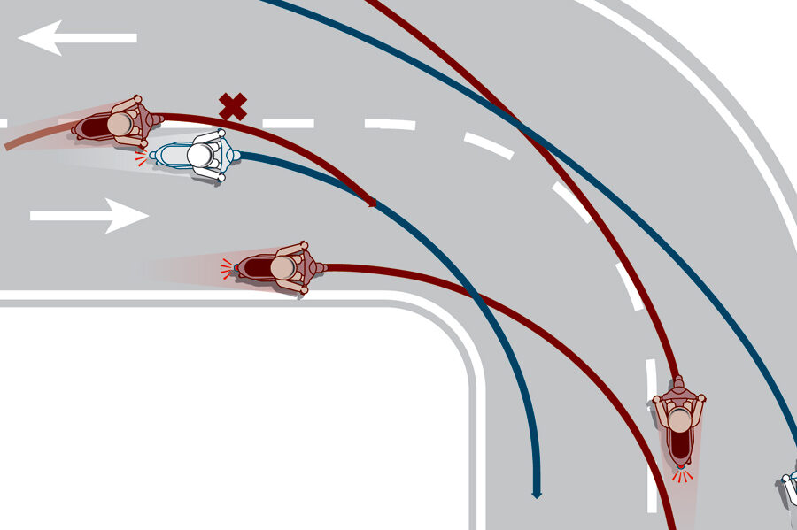 ᐈ Principiantes: cómo tomar curvas en moto ⭐️ Talleresfixauto